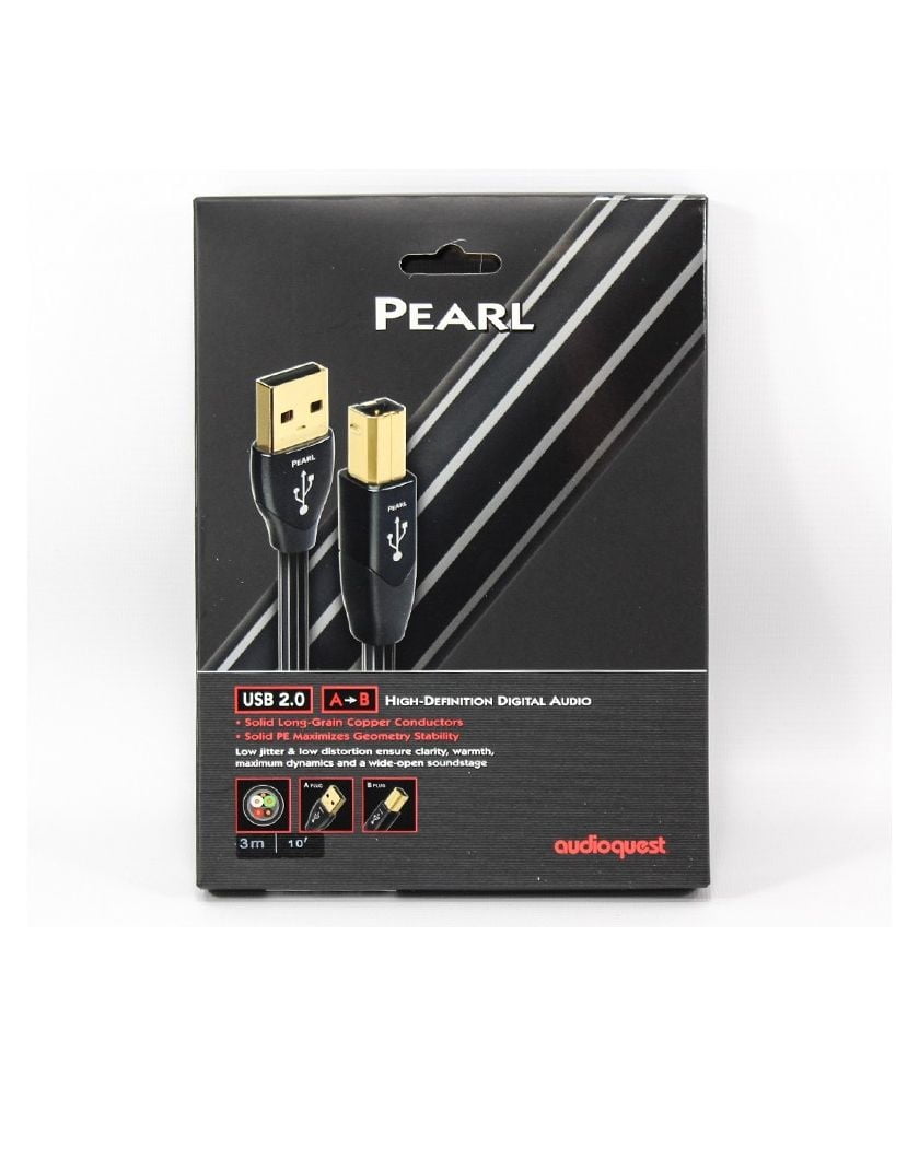 AudioQuest Pearl USB A-B DAC kábel - HOME MOVIE – Webáruház