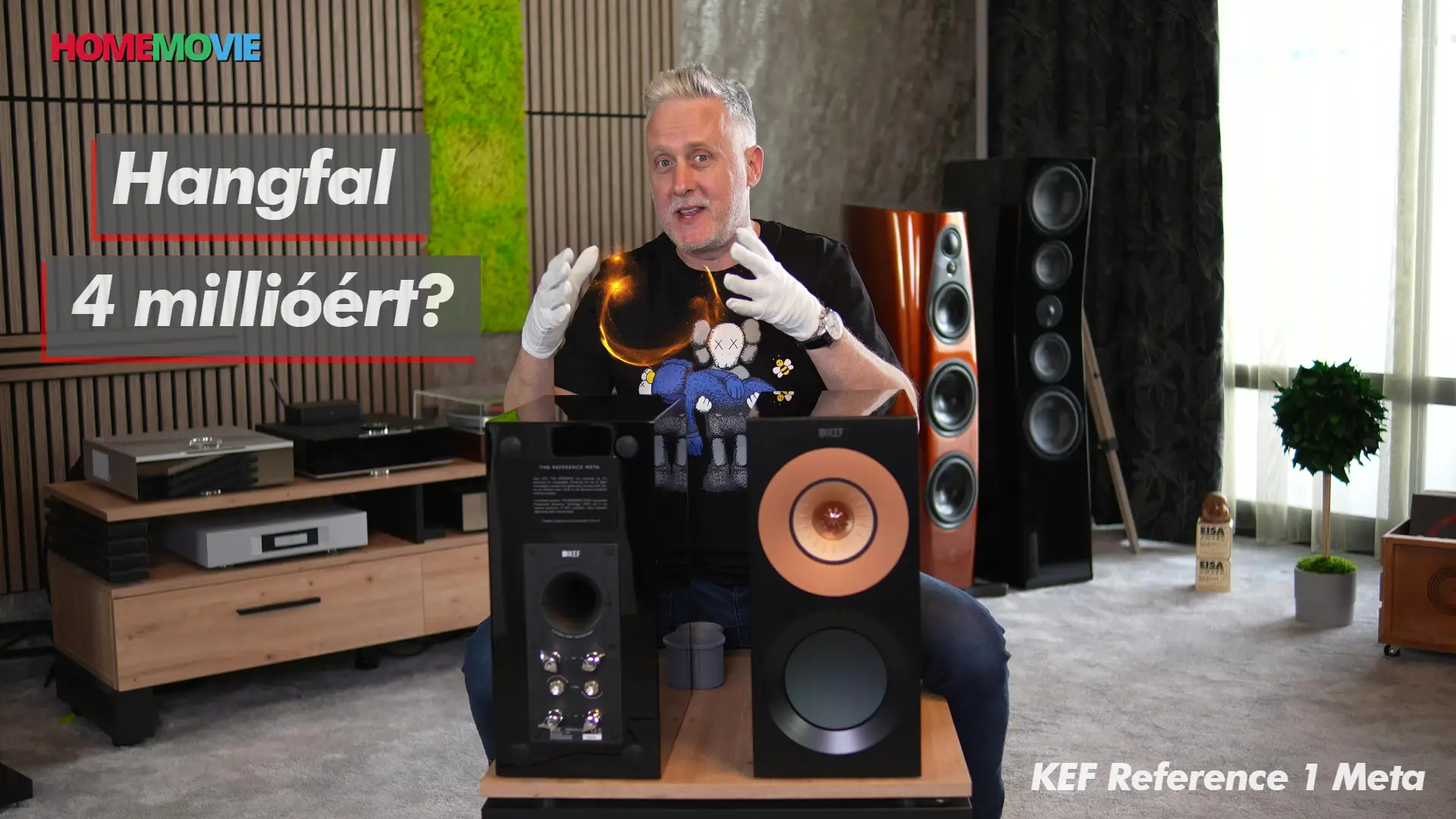 Állványos hangfal 4 millióért… megéri? KEF Reference 1 Meta High-End ...